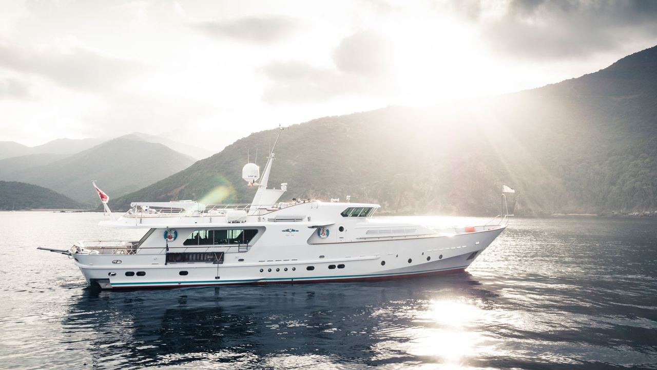 On board M/Y Vespucci with Capt. Benjamin Calzaroni